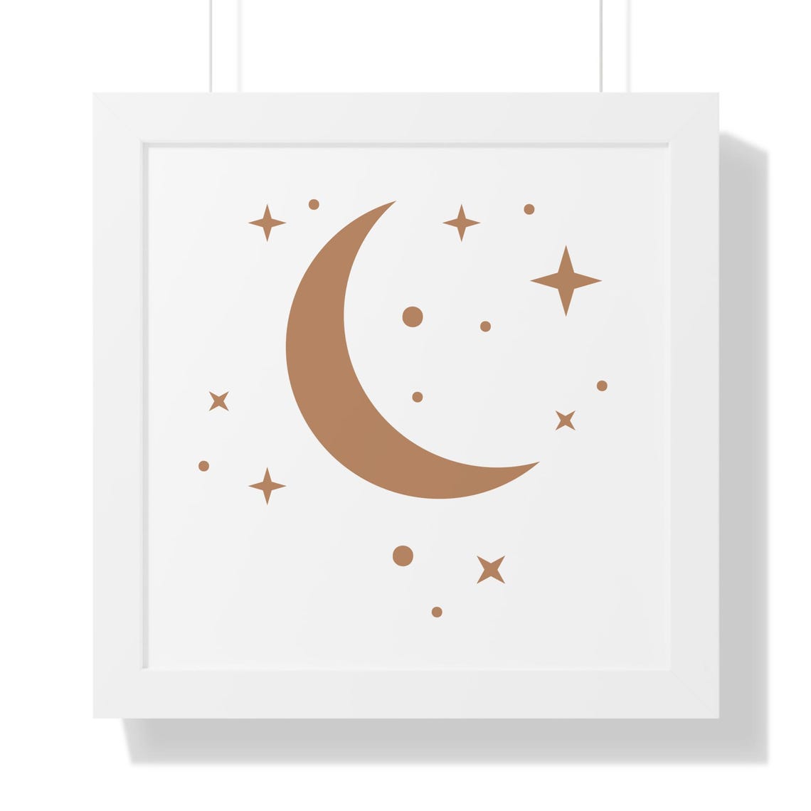Moon Stars Printable Svg Pdf Png Digital Download File Digital Print ...