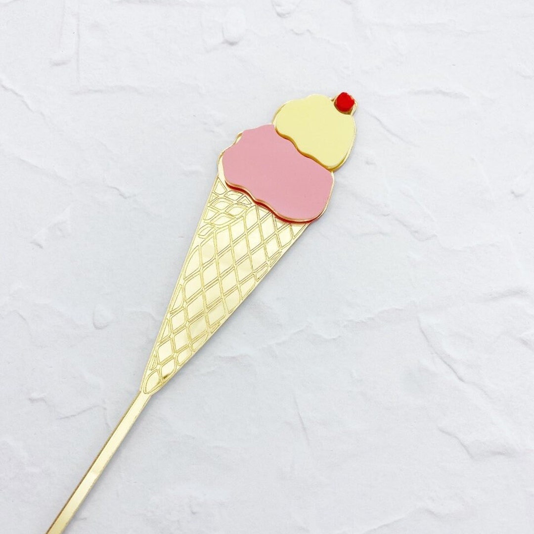 Ice Cream Cake Topper Summer Cake Topper Ice Cream Cake Dessert Cake ...