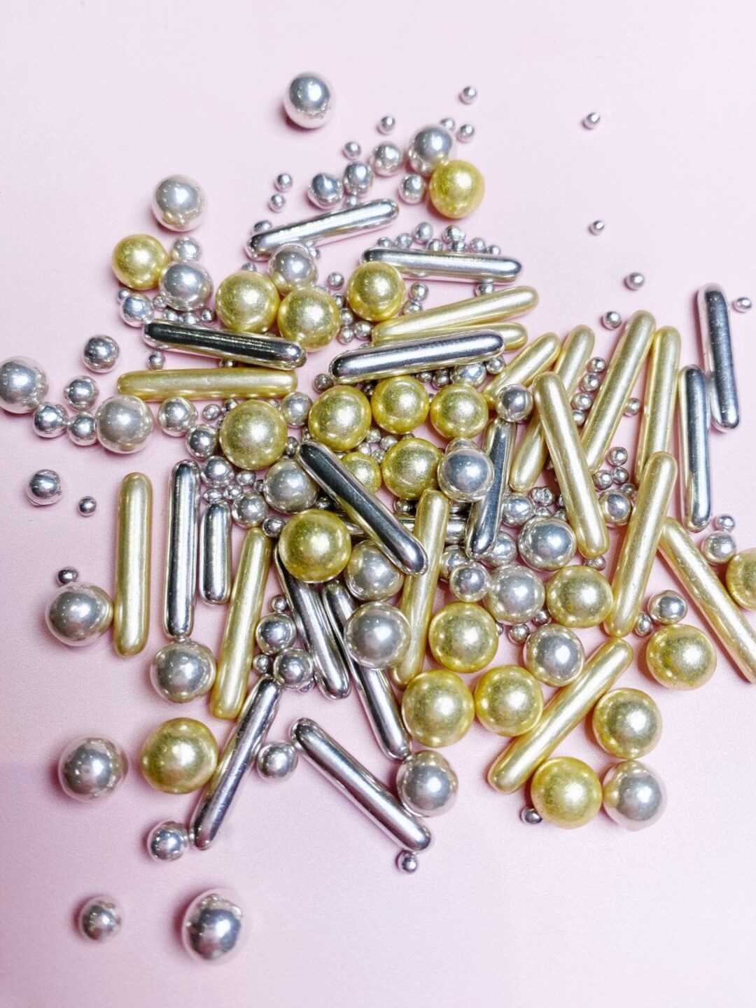 A Magic Moment Sprinkles Edible Cupcake Sprinkles Silver Cake Sprinkles ...