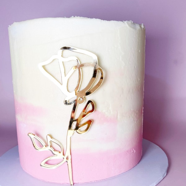 Acrylic Cake Topper - Etsy UK