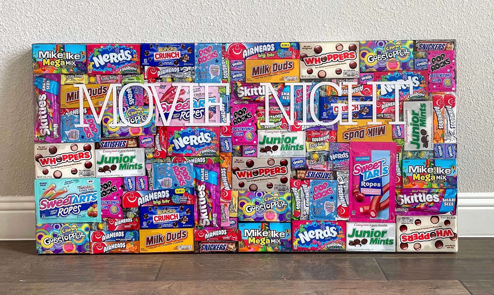 Custom Candy Wall Art Large Resin Art - Etsy