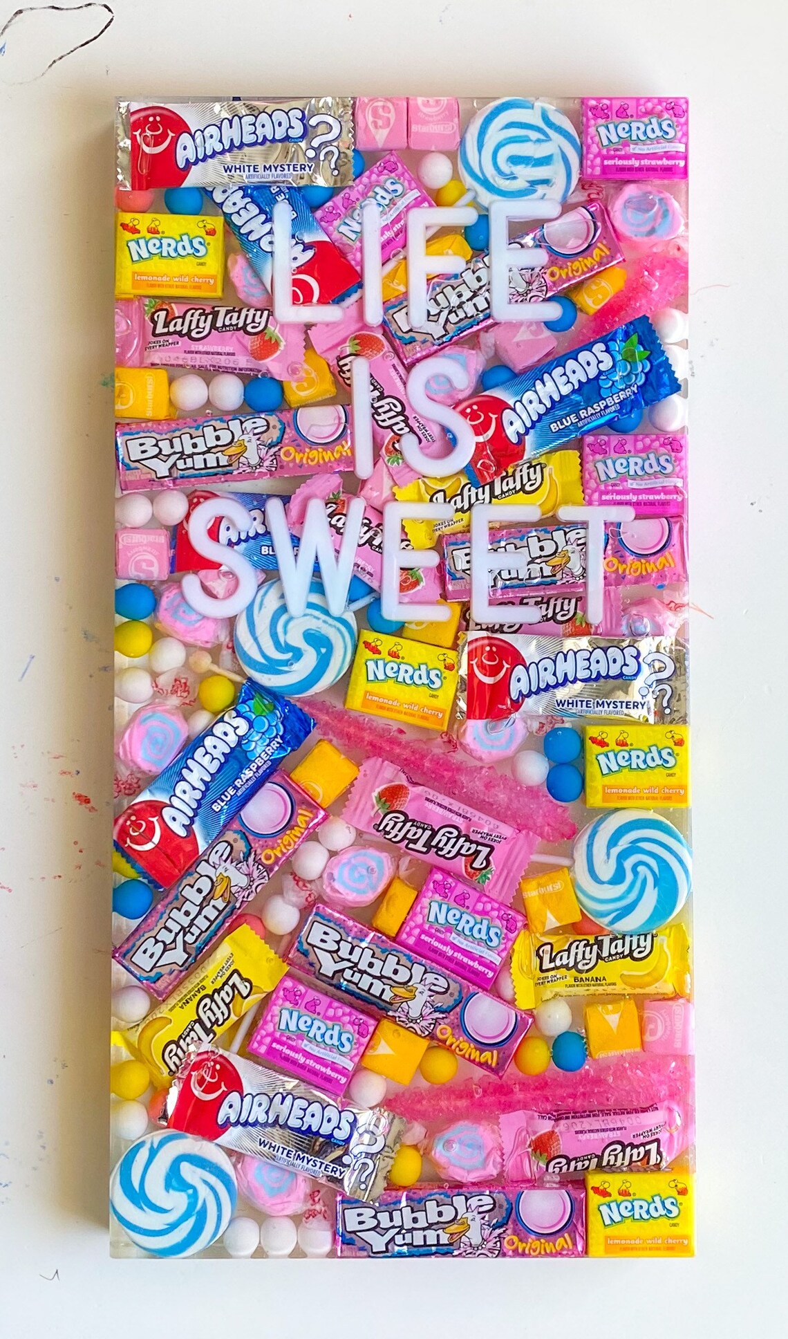 Candy Wall Art Custom Order 18x9 Resin Candy Art - Etsy Canada