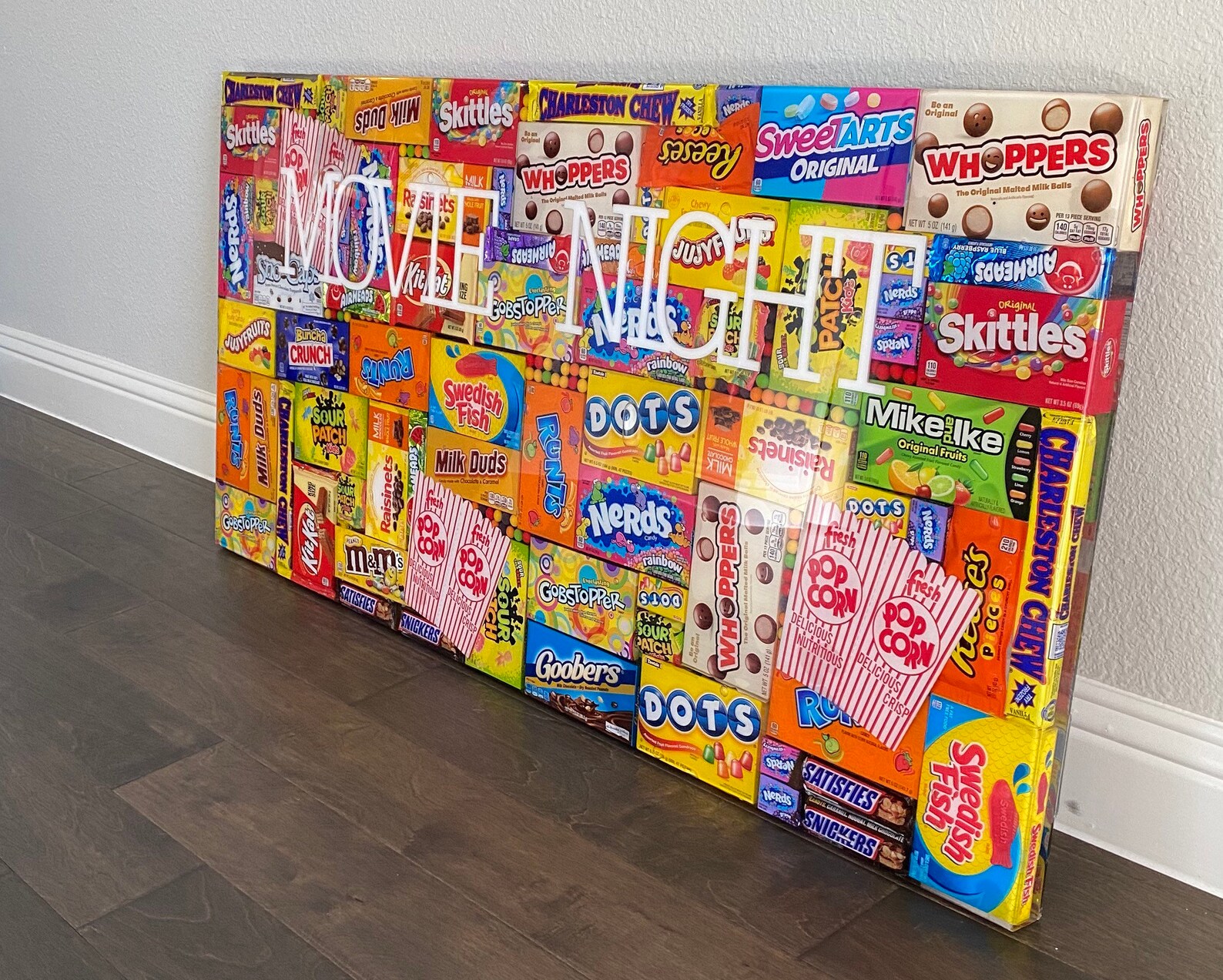 Custom Candy Wall Art Large Resin Art - Etsy