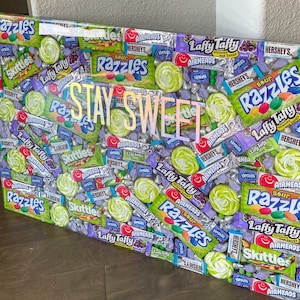 Custom Candy Wall Art, Made to Order 24”x36” - Etsy