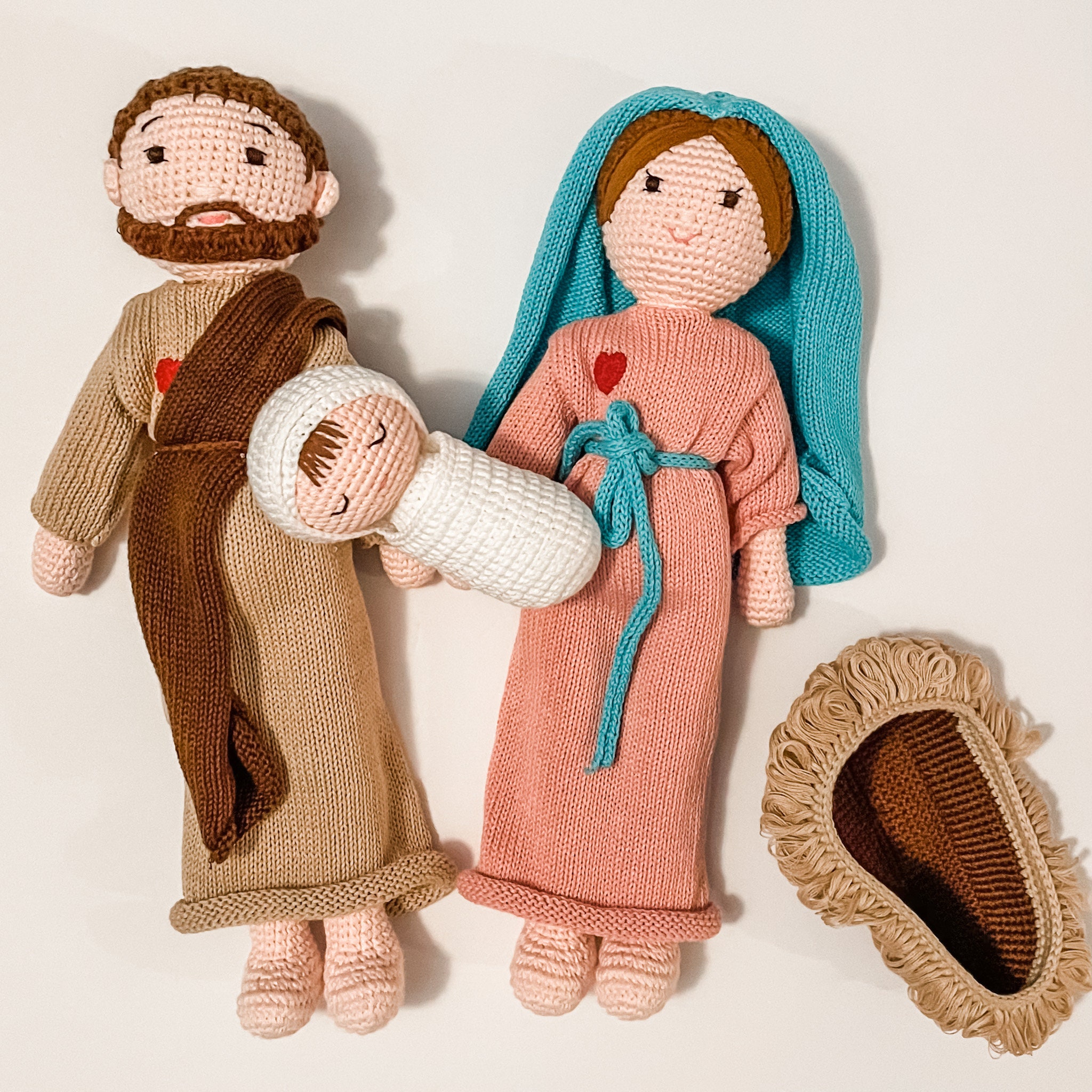 Holy Family With Infant Jesus Mary on the Mantle St. - Etsy