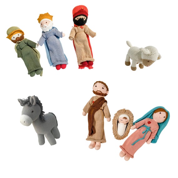 Nativity Scene Dolls Creche Catholic Christmas Dolls - Etsy