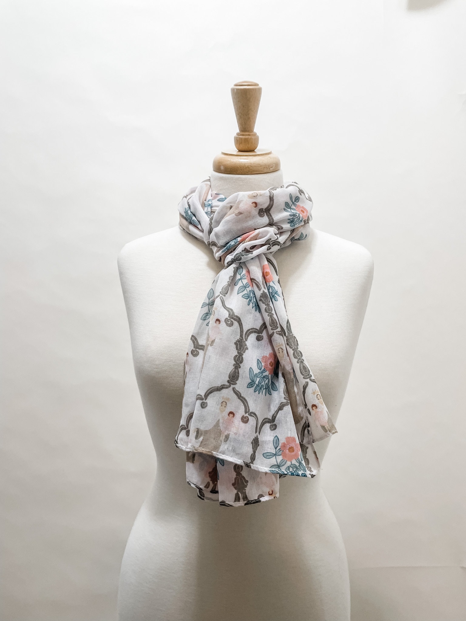 Our Lady of Mt. Carmel Catholic Scarf Blessed Mother Scarf - Etsy