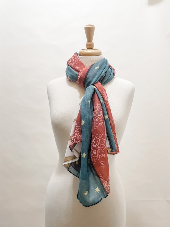 Our Lady of Guadalupe Stripe Catholic Scarf Mary Scarf - Etsy