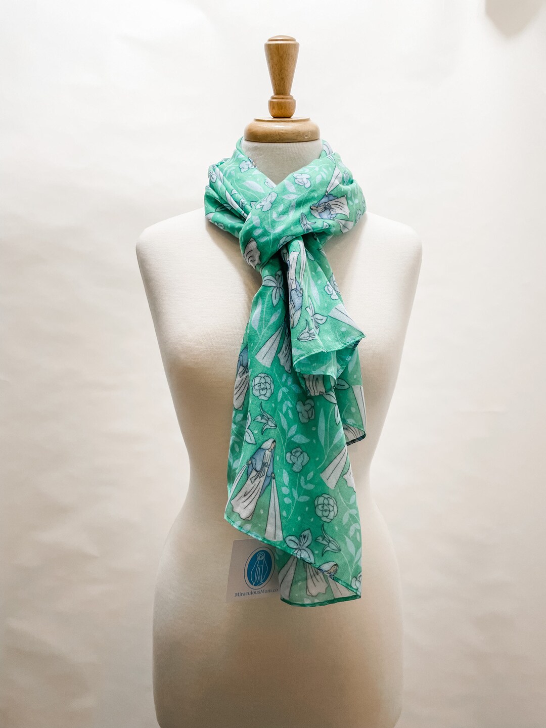Our Lady of Grace | Catholic Scarf | Blessed Mother Scarf | Miraculous ...