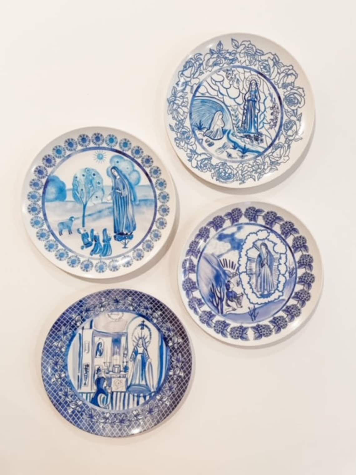 Fatima Platter | Our Lady of Fatima Platter | Oven Safe Microwave Safe ...