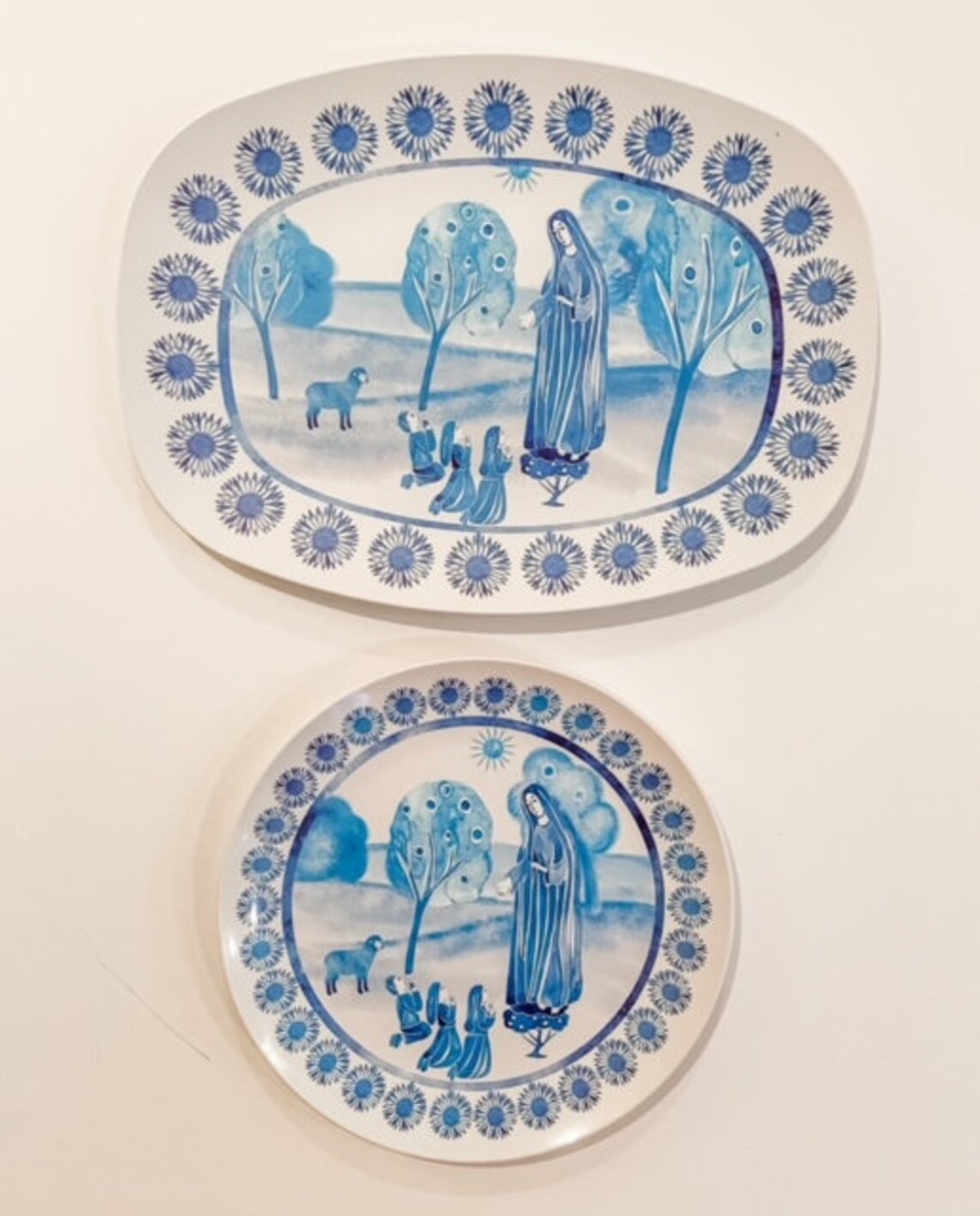 Fatima Platter | Our Lady of Fatima Platter | Oven Safe Microwave Safe ...