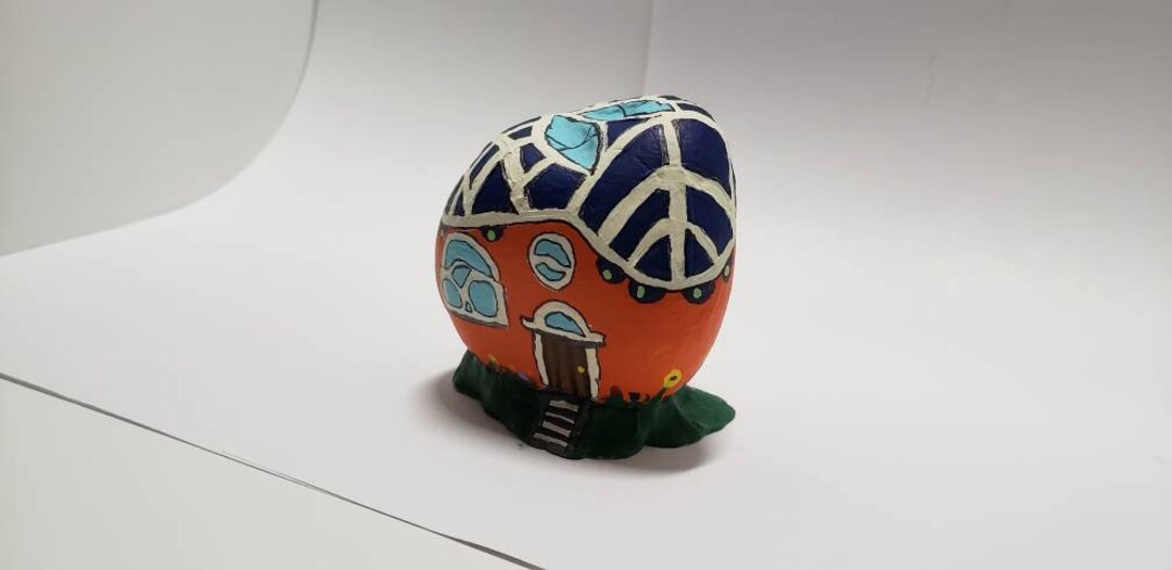 Batllo Painted Rock House - Etsy