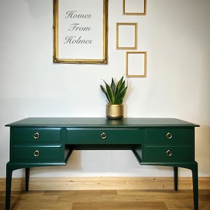 AVAILABLE FOR COMMISSION Vintage Stag Minstrel Console Table / Desk ...