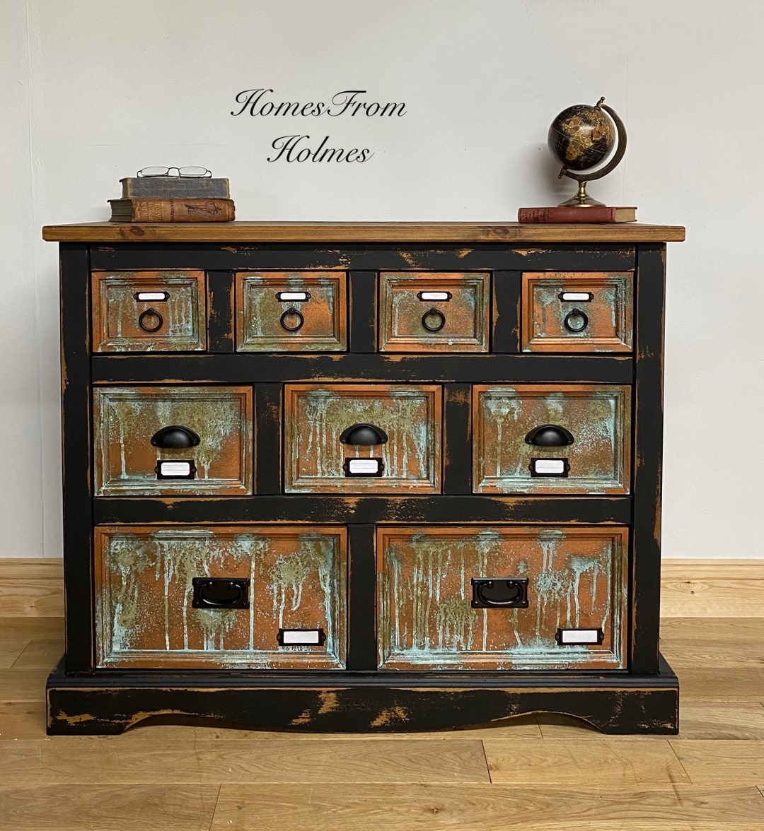 Available for Commission Merchants Chest / Chest of Drawers / Black ...