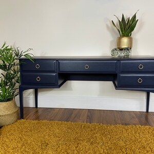 AVAILABLE FOR COMMISSION Vintage Stag Minstrel Console Table / Desk ...