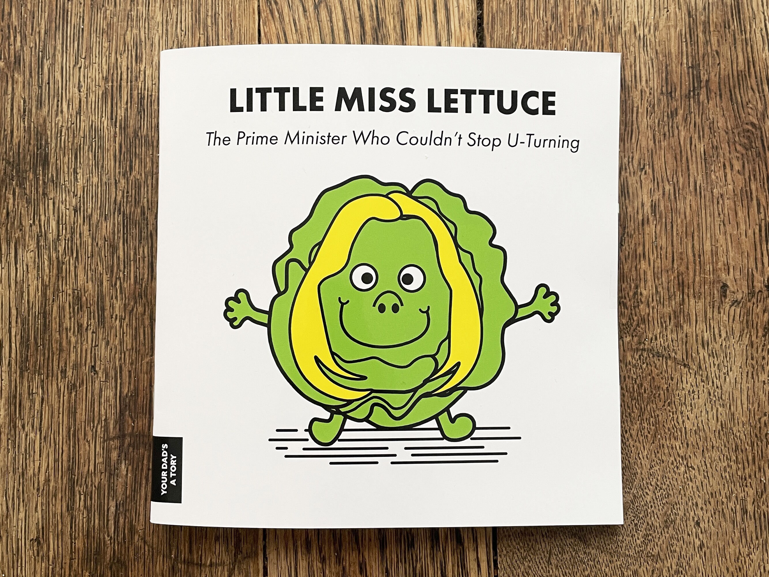 Little Miss Lettuce Liz Truss Political Zine & Anti Tory Gift Stocking ...