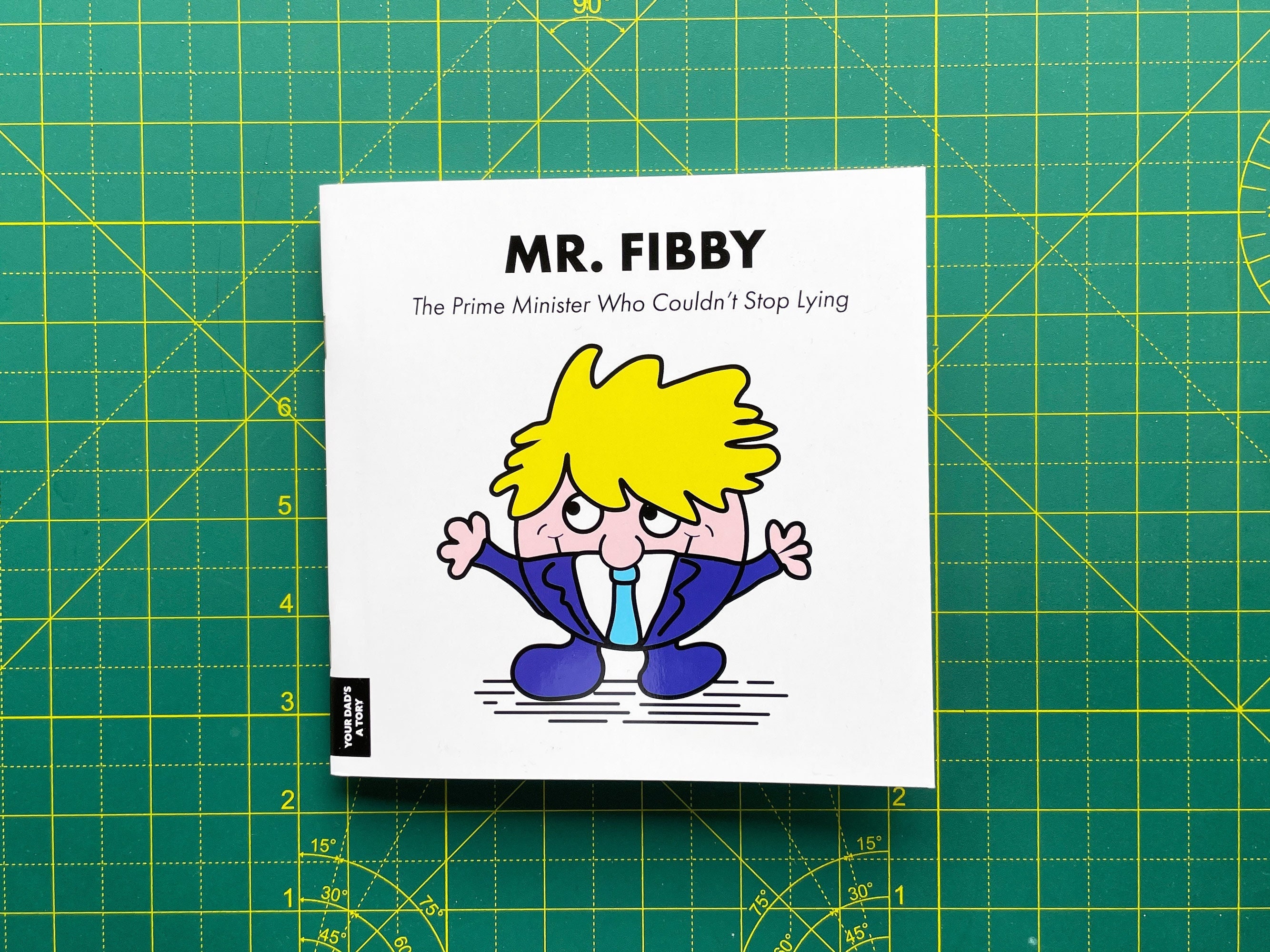 Mr Fibby – Boris Johnson - Political Zine & Anti Tory Gift - Etsy UK