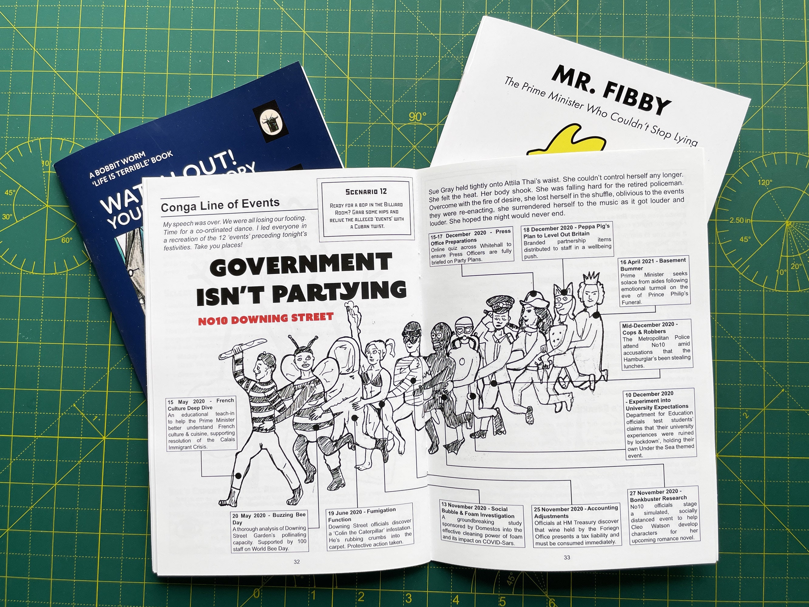 Zine Bundle 3x Political Zines Anti-tory Boris Johnson - Etsy UK