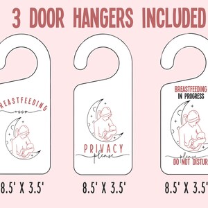 Breastfeeding Sign Printable for Work Office, Nursing Privacy Please ...