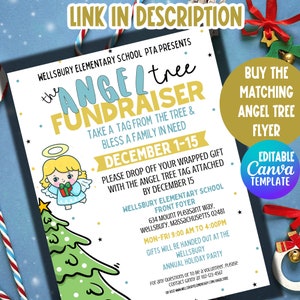 Angel Tree Gift Tags EDITABLE | Giving Tree Gift Tag Template ...