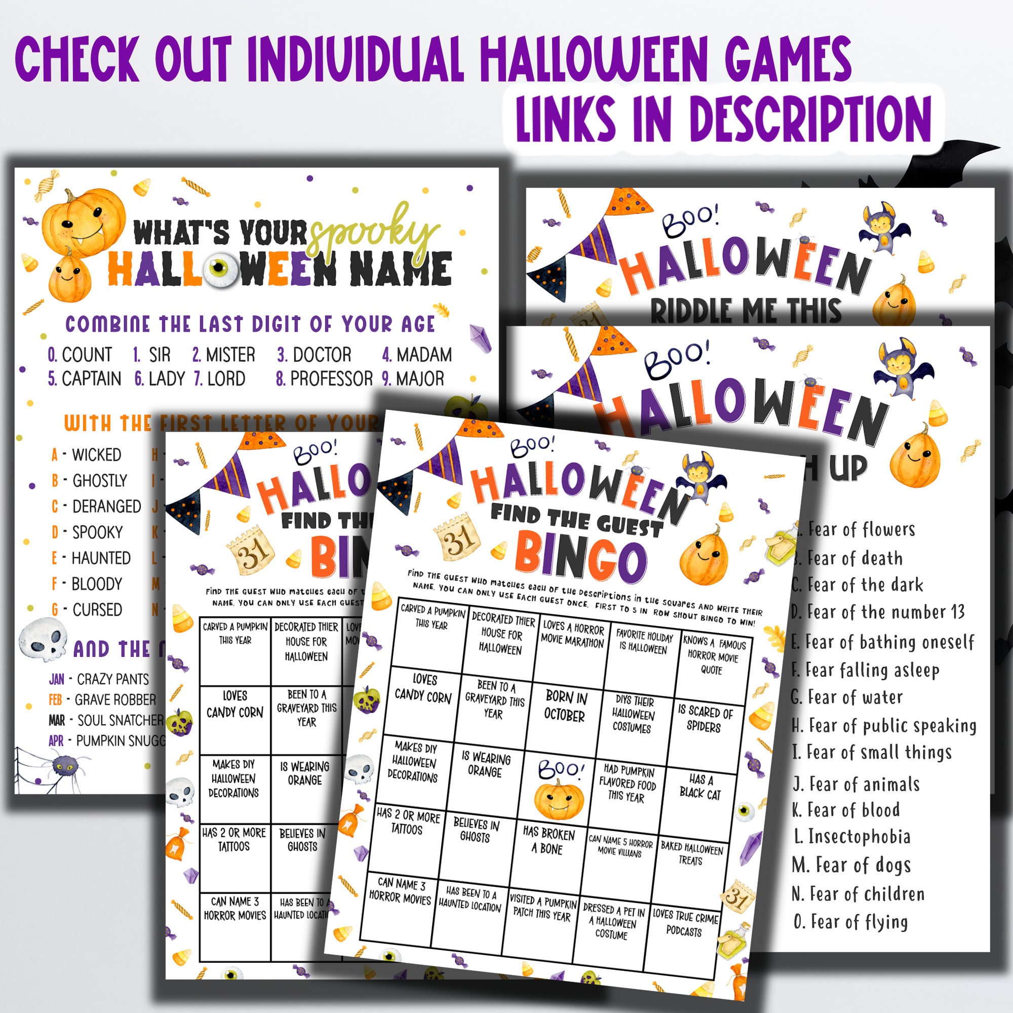 Left Right Halloween Printable | Halloween Left Right Game | Pass the ...