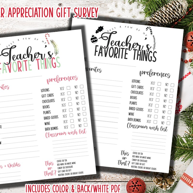 Teacher Favorite Things - Etsy