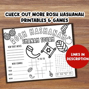 Rosh Hashanah Trivia Game | Jewish High Holiday Games | Rosh Hashanhah ...