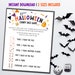 Halloween Candy Dice Game Printable | Halloween Pass the Candy Game ...