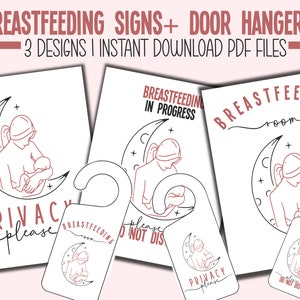 Breastfeeding Sign Printable for Work Office, Nursing Privacy Please ...