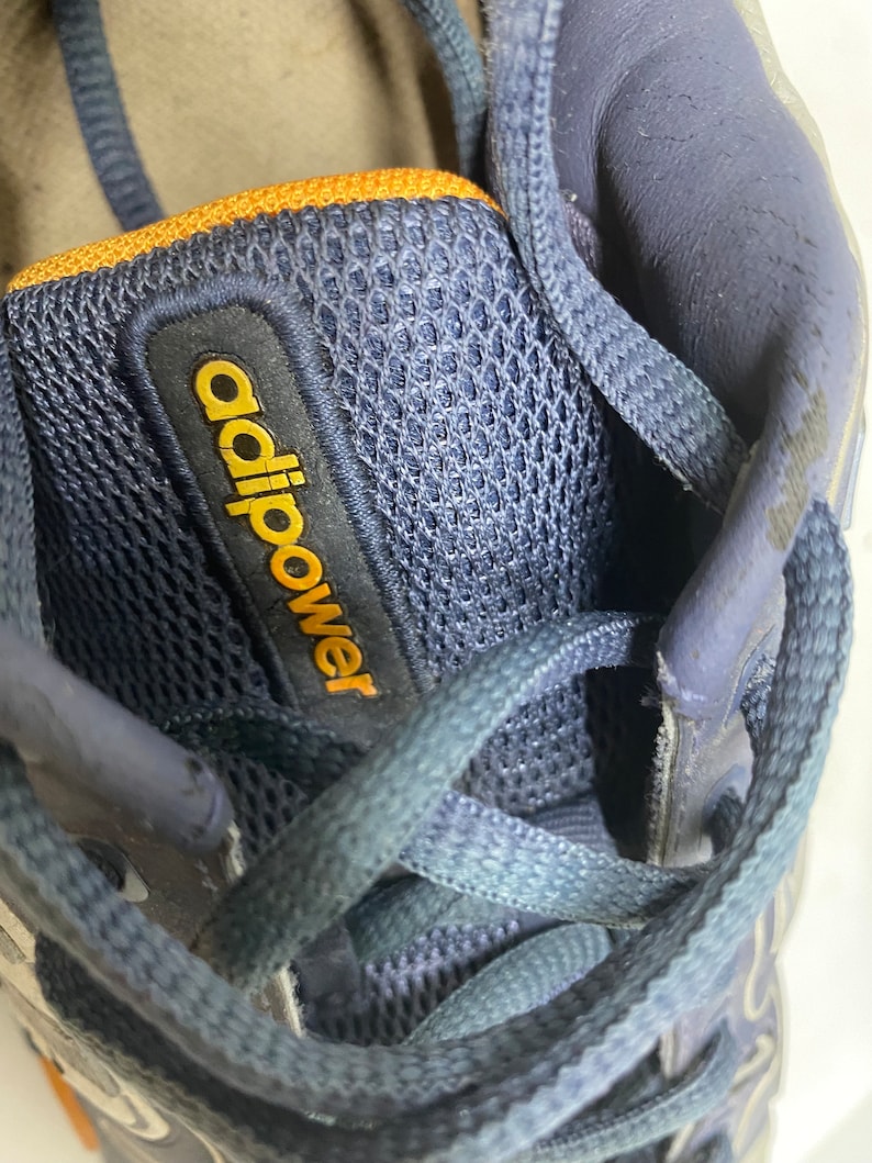 Adidas Adipower Barricade Silver Blue Size Us7 - Etsy