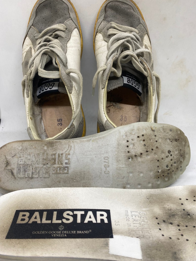 Ggdb BALLSTAR GOLDEN GOOSE Deluxe Brand Ball Star Low-top Sneakers Size ...