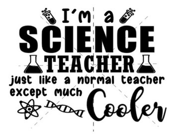 I'm a Science Teacher Svg - Etsy