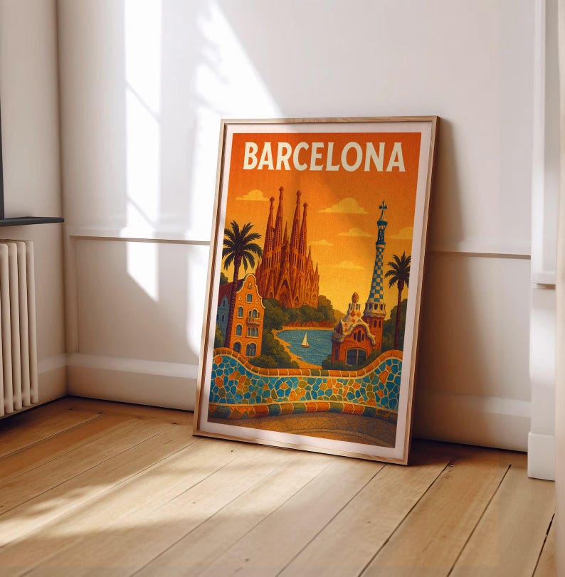 Europe Travel Posters - Choose Your City - Vintage/retro Style Travel ...