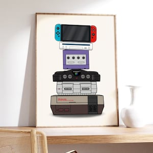 Nintendo Art - Etsy UK
