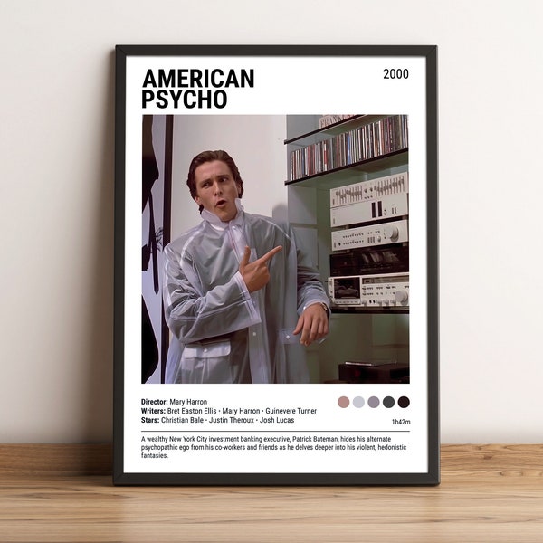 American Psycho - Etsy UK