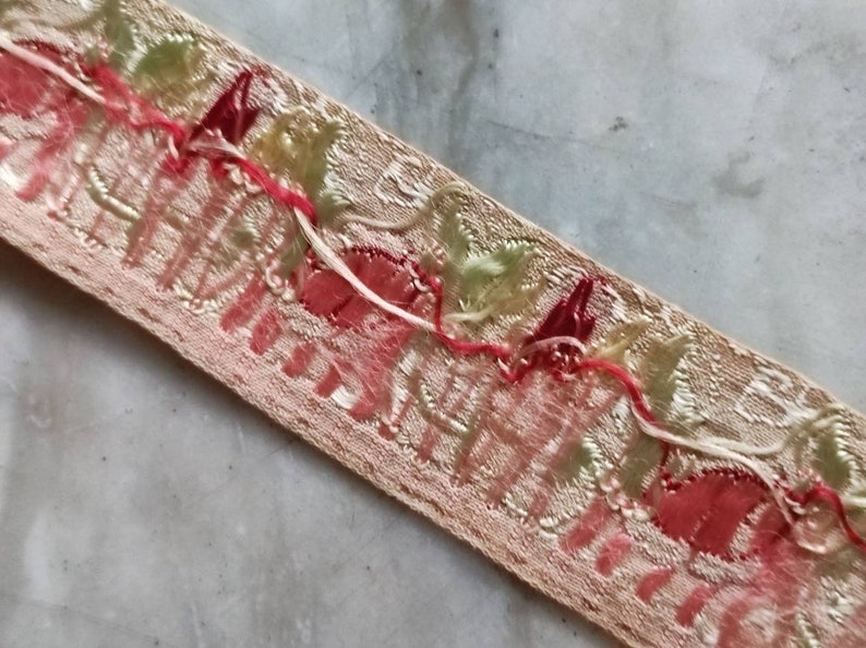 Vintage Silk Saree Trim. - Etsy