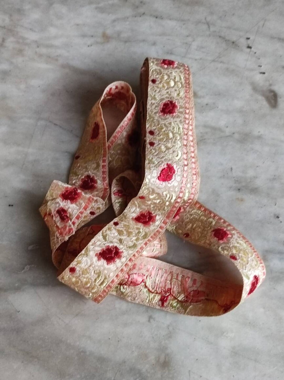 Vintage Silk Saree Trim. - Etsy