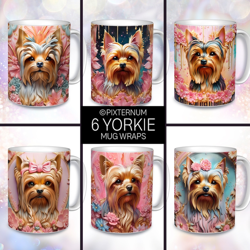 Yorkie Png - Etsy