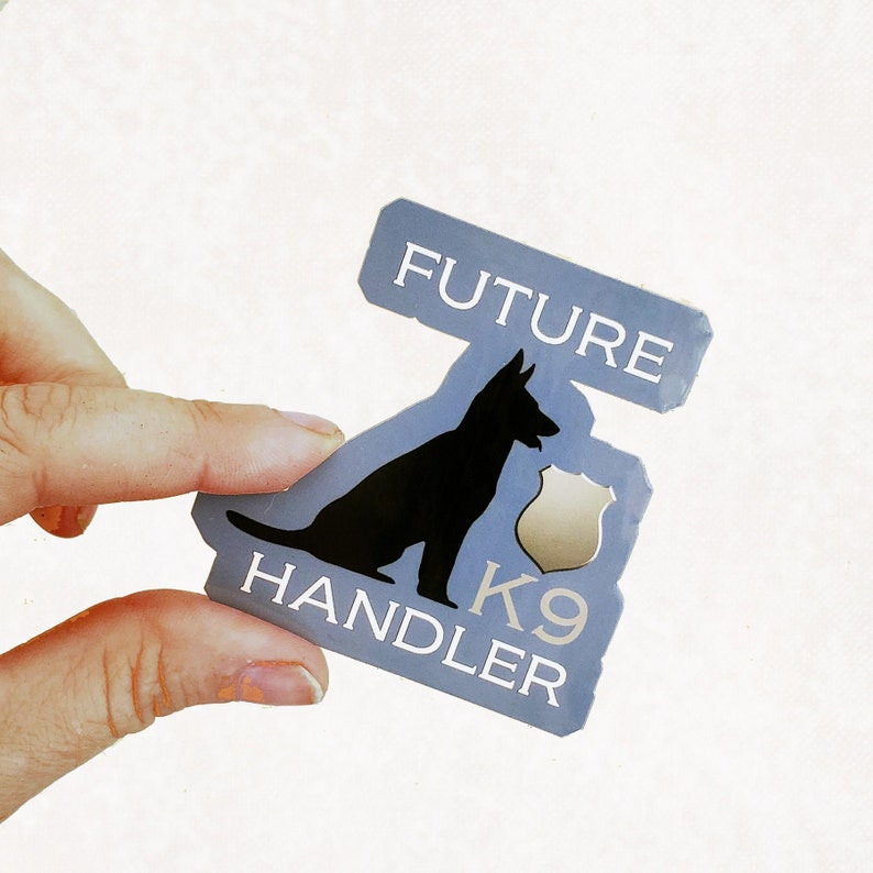 Future K9 Handler Police Kids Tumbler Sticker Laptop Decal - Etsy