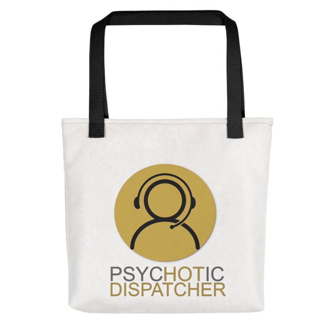 Dispatch Gift for 911 Dispatchers, Police Fire Emergency Tote Bag ...
