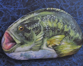 Largemouth Bass Painting - Etsy
