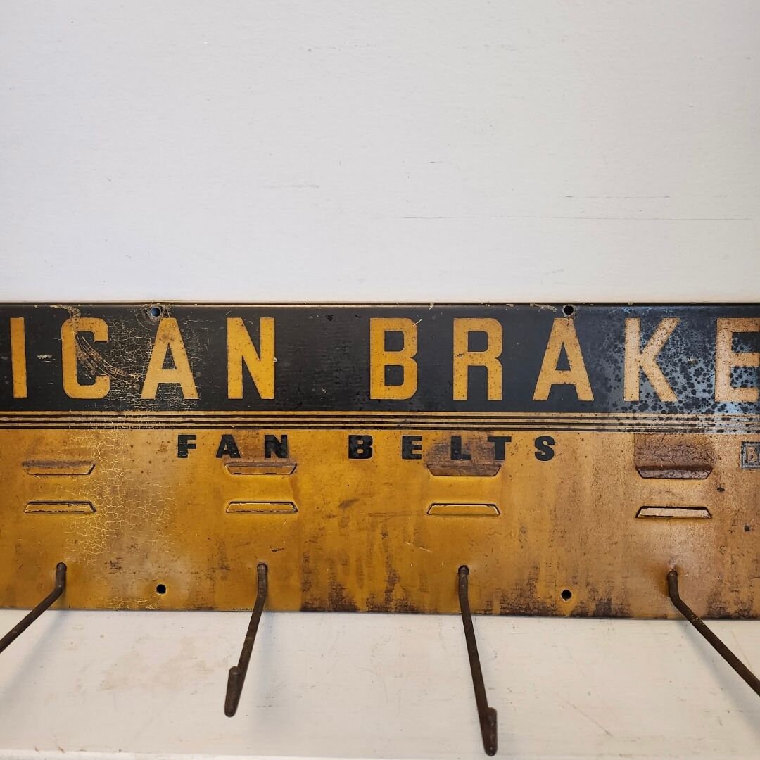 Vintage American Brake Block Fan Belt Rack Holder - Etsy