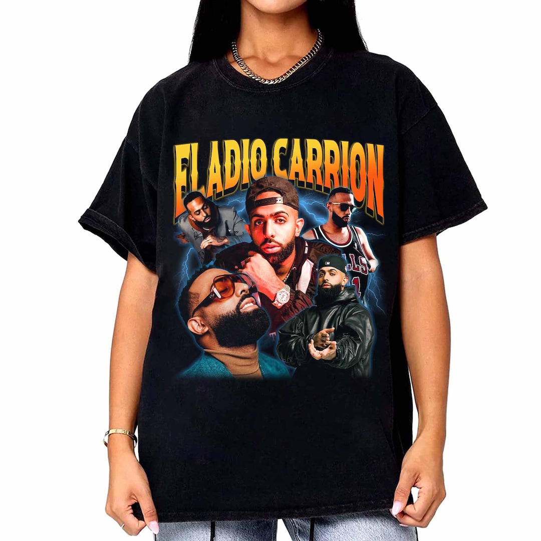 Retro Eladio Carrion Png, Eladio Carrion Tee, Eladio Carrion Fan Png ...