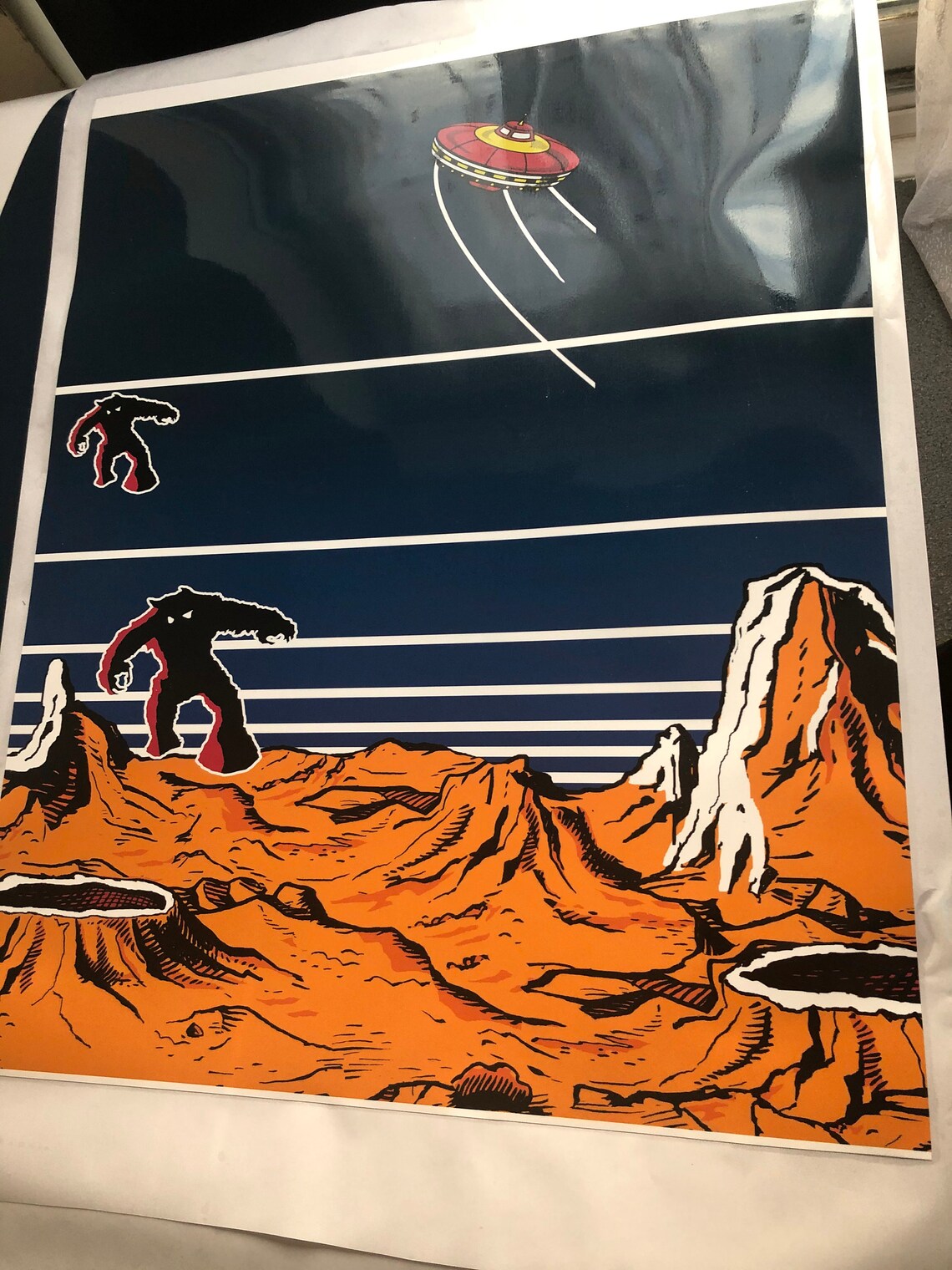 Arcade1Up SPACE INVADERS ART Retro space invaders graphics | Etsy