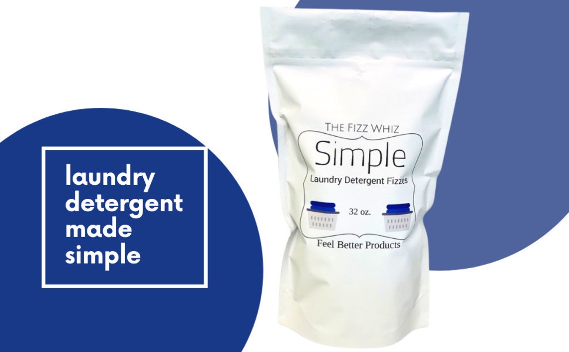 Simple Laundry Detergent Fizzes™ - Etsy