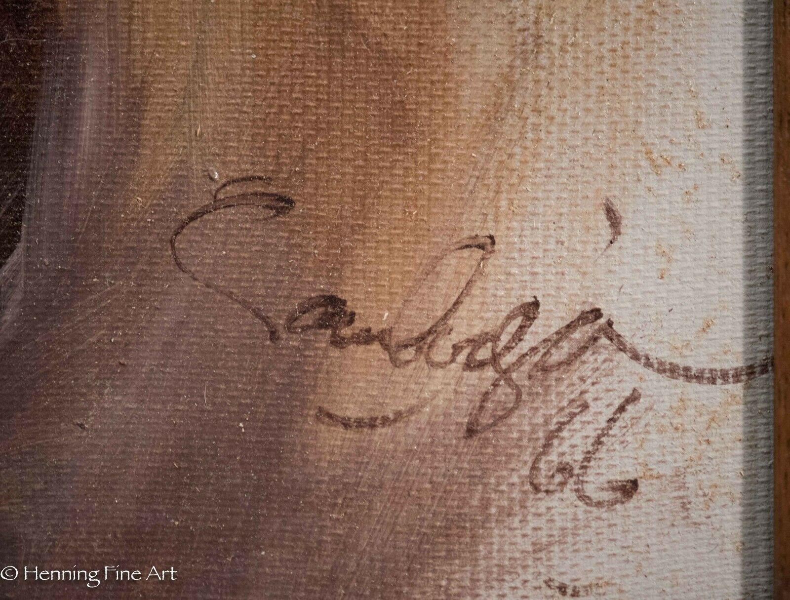 Rare Sambodja Oil Painting Female Portrait Listed Indonesian | Etsy