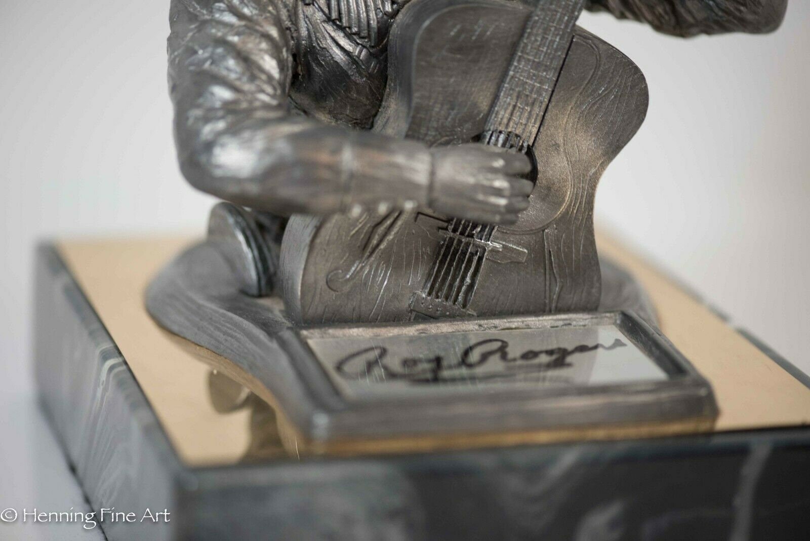 Michael Ricker Pewter Sculpture Figure of Roy Rodgers Signed & Limited ...
