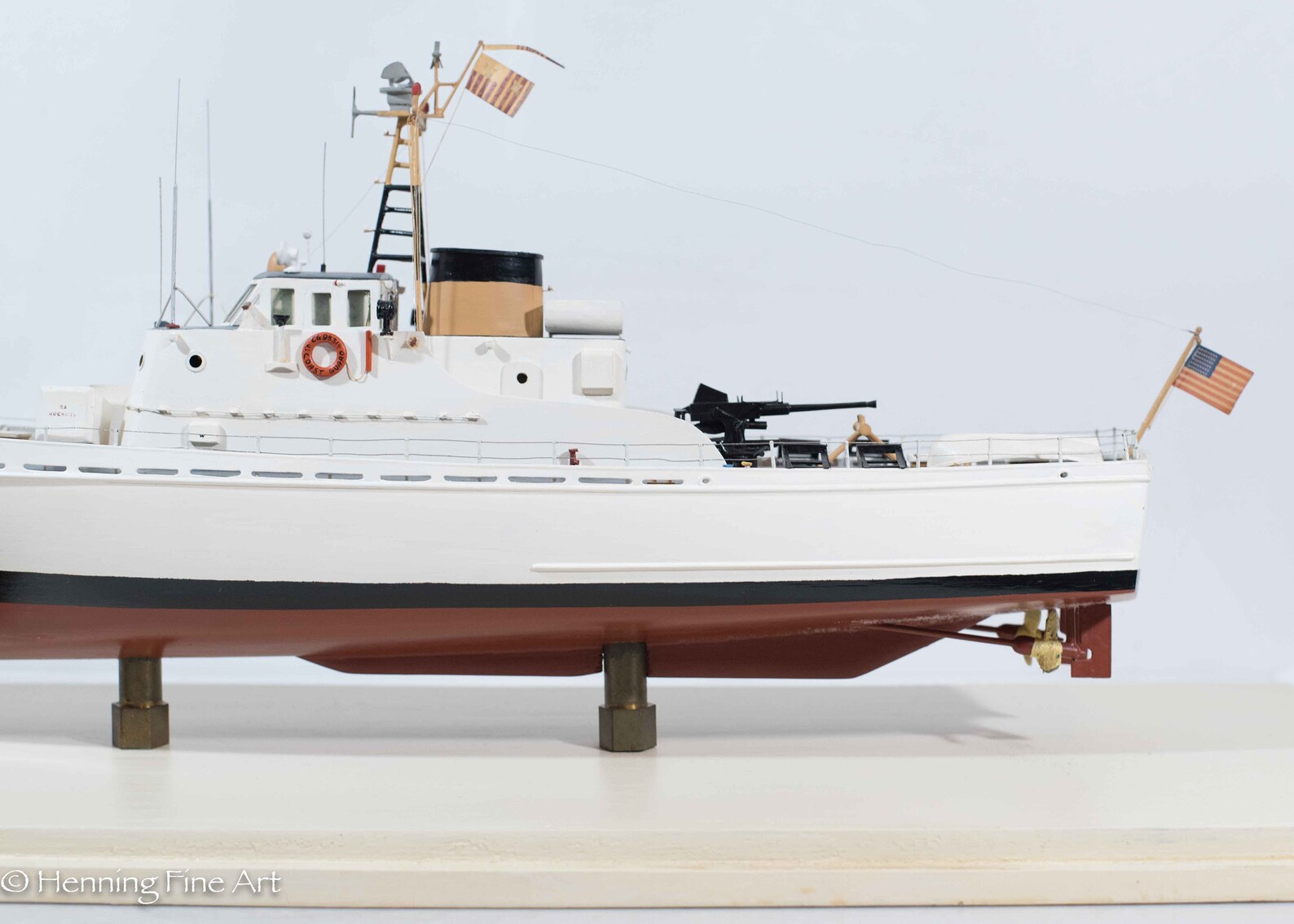 Cape Class Cutter Coast Guard Patrol Boat Model in Case Large - Etsy