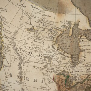 Rare 1815 Thomson Map of North and South America With Provenance ...