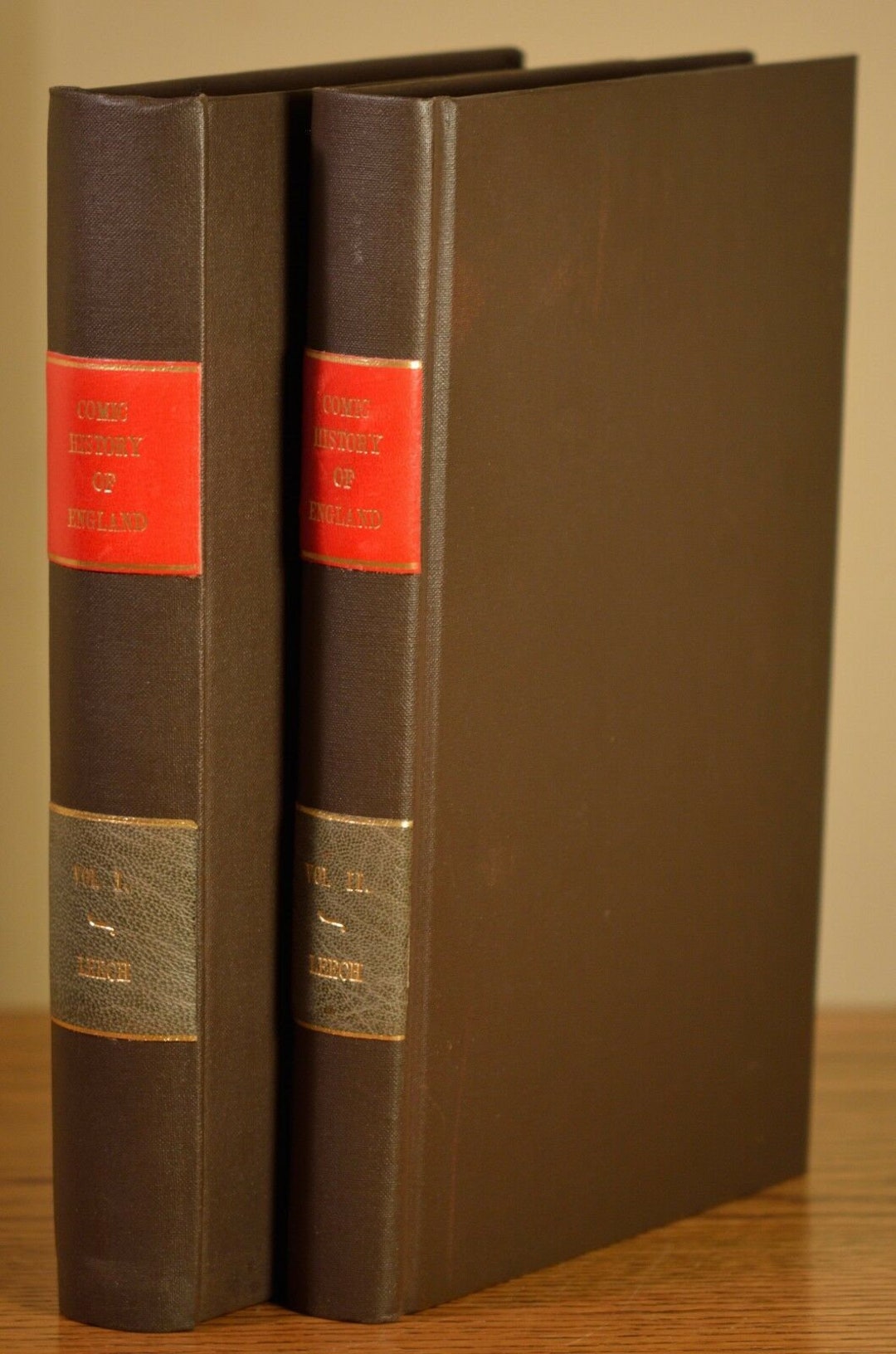 The Comic History of England RARE 1860 2 Volume Illus. Edition, NICELY ...